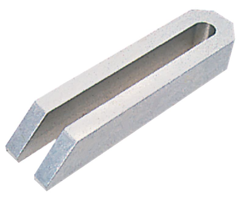 WITTE Alu-Spannpratze abgeschrägt 7 x 60