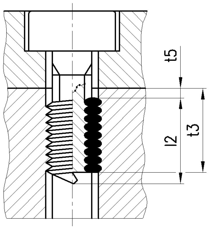 HELICOIL Gewindeeinsatz -SCREWLOCK M6 x 9